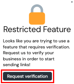 Account Verification – SMS Broadcast
